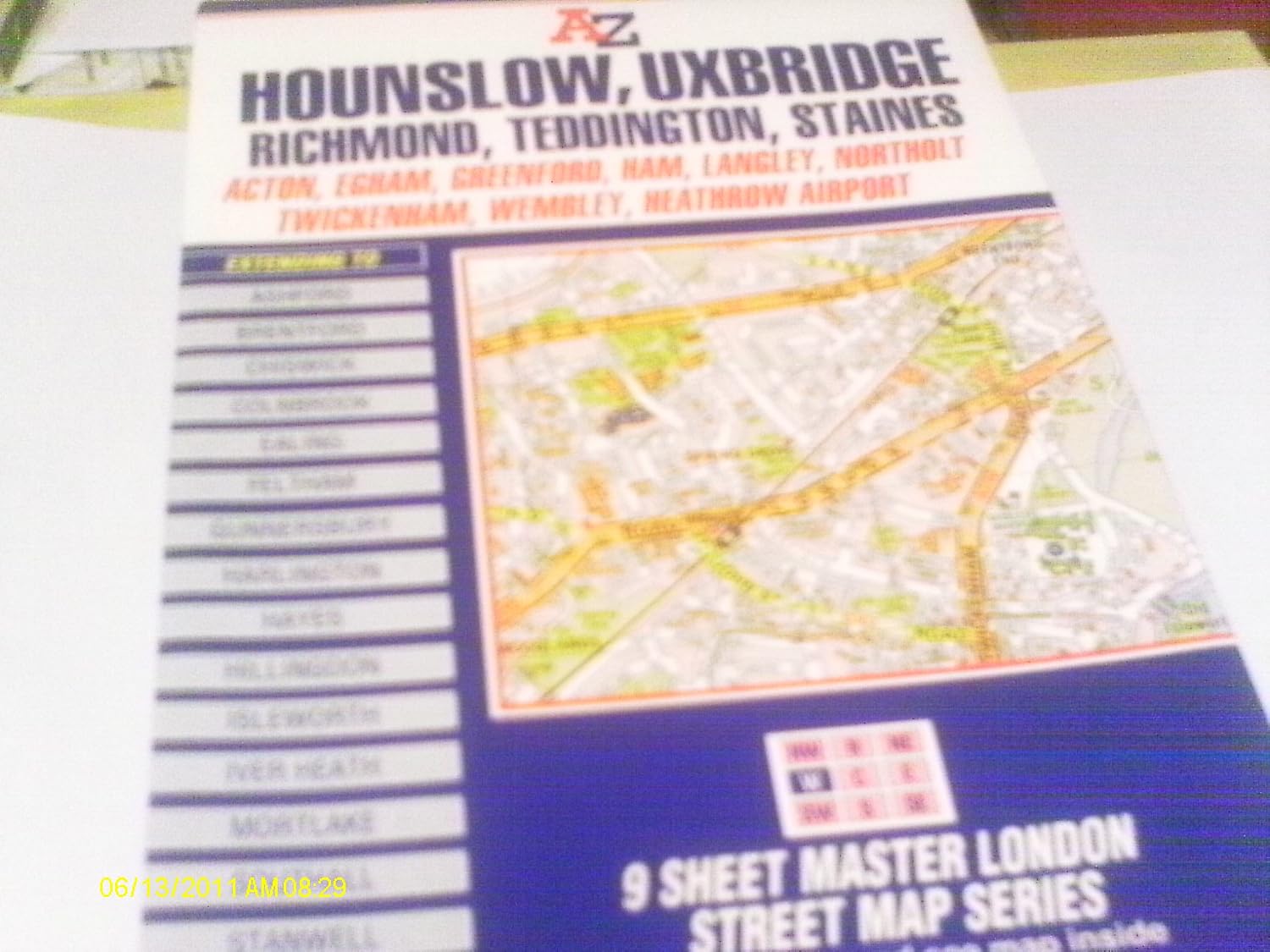 Master Map of West London: Amazon.co.uk: Geographers A-Z Map Company ...