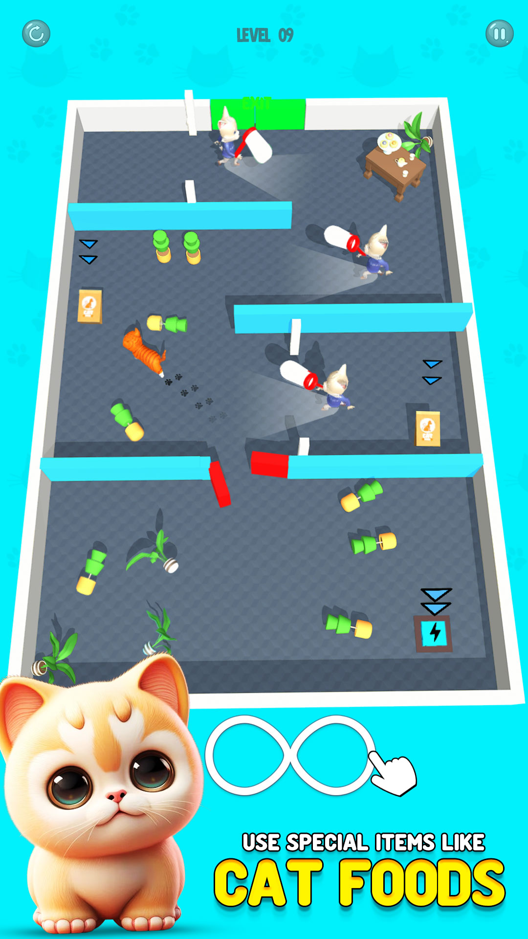 Pet Cat Hide And Seek Escape 3D Kitty Games! Cat Hide Seek Adventure ...