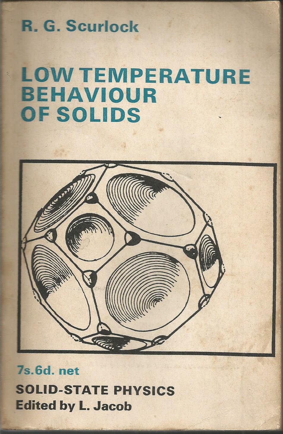 Low Temperature Behaviour of Solids (Solid State Physics S.): Amazon.co ...