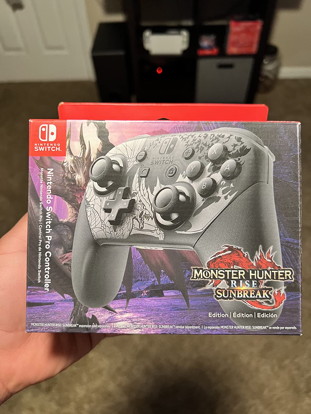 $15/mo - Finance Nintendo Switch Pro USB Controller Monster Hunter Rise ...