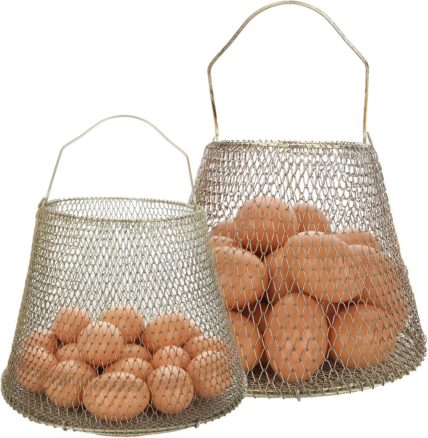 Amazon.com - CYEAH Egg Basket Set of 2, Wire Storage Basket ...
