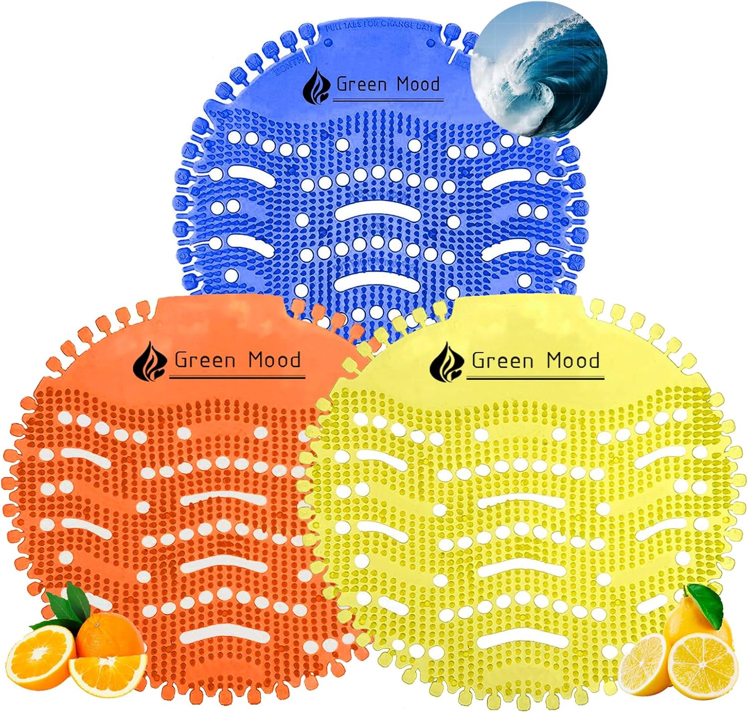 18 Pack Urinal Screen Deodorizer Scented, Anti-Splash Anti-Clogging ...