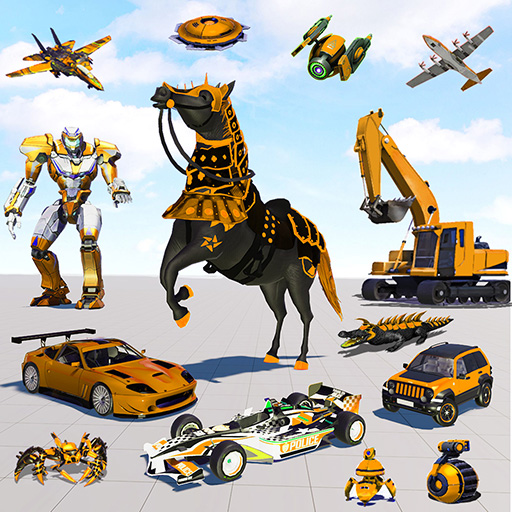 Horse Robot Transformation Games, Animal Robot Games 3D, Robot Car ...