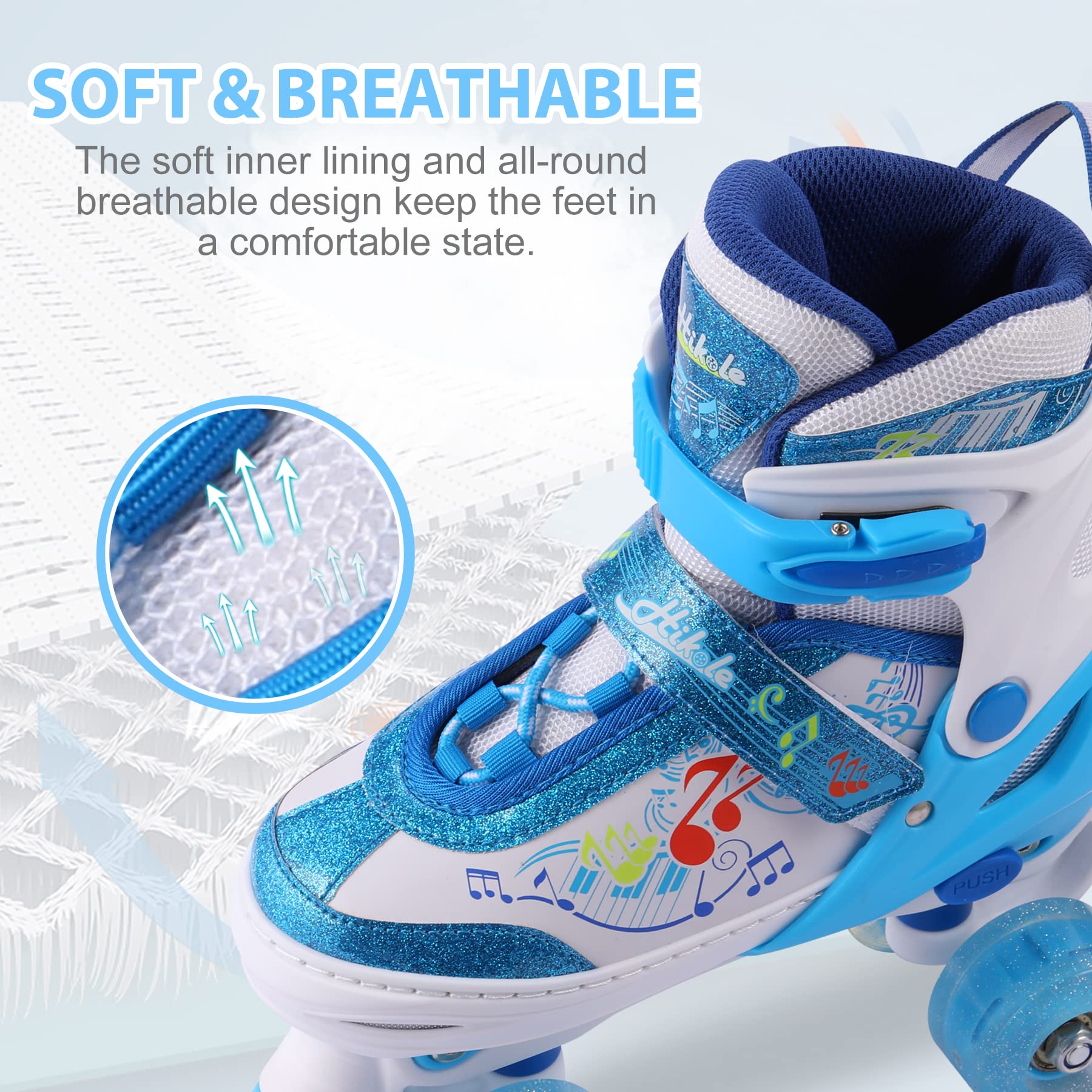 Snapklik.com : Adjustable Roller Skates For Girls And Boys Size ...