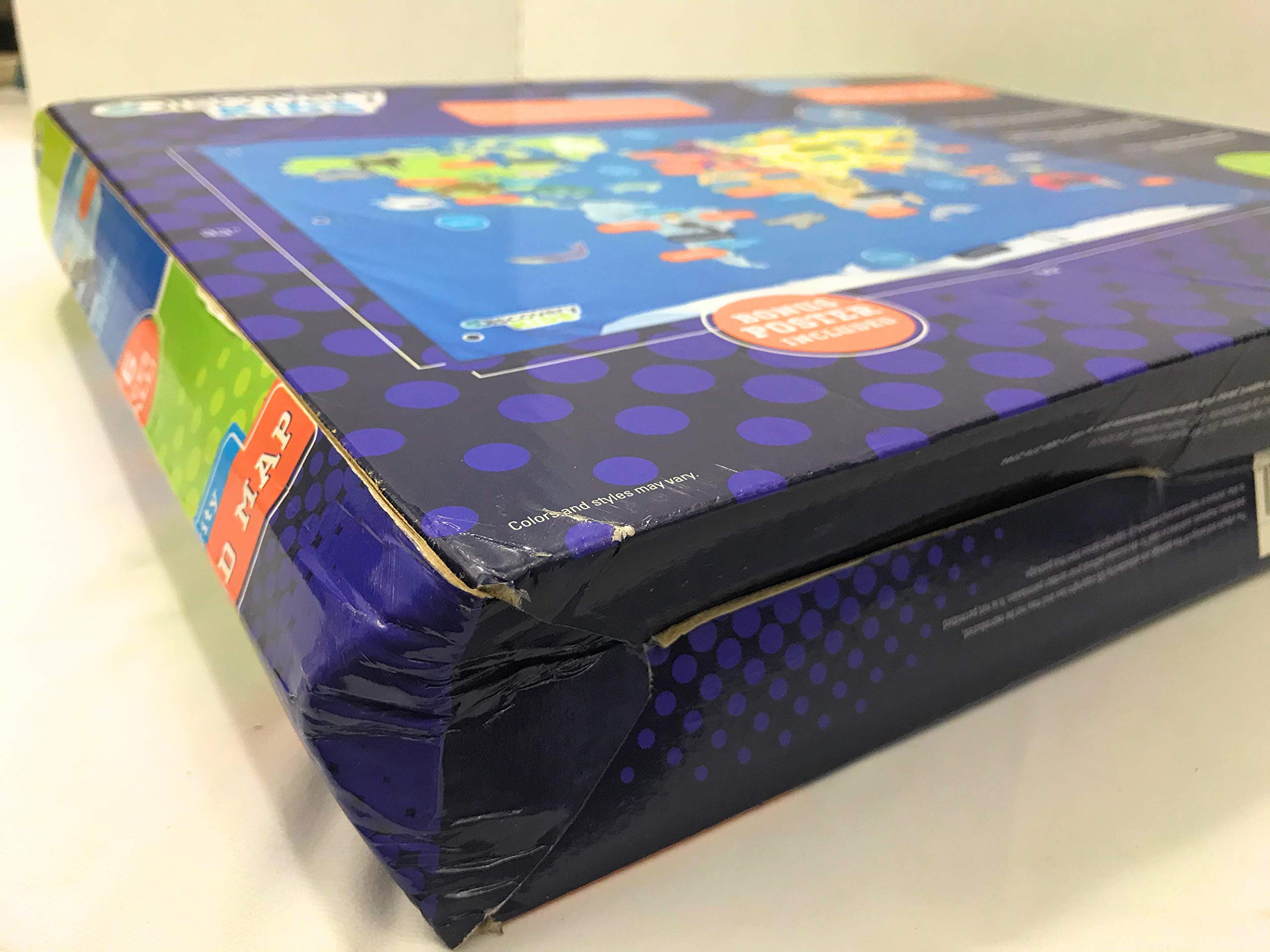 Discovery Kids Activity World Map 76 pieces: Buy Online in INDIA at ...
