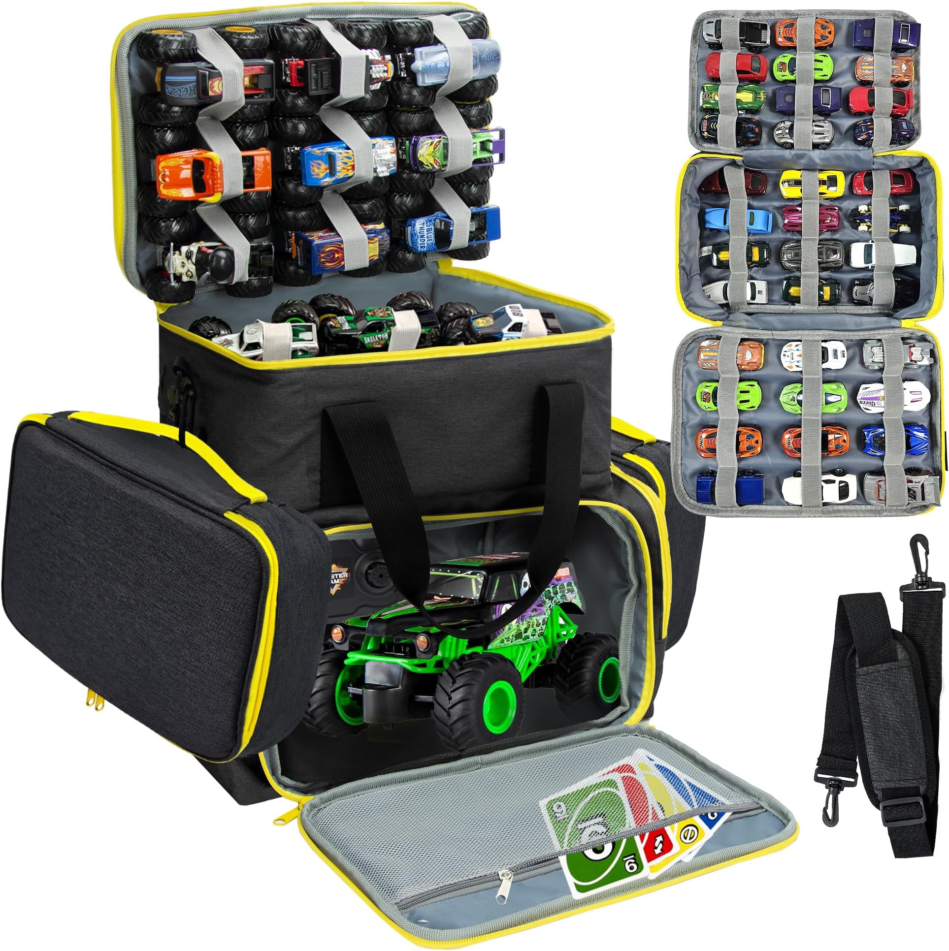 Amazon.com: KISLANE Hanging Display Case for Tacoy Cars , 4 in 1 ...