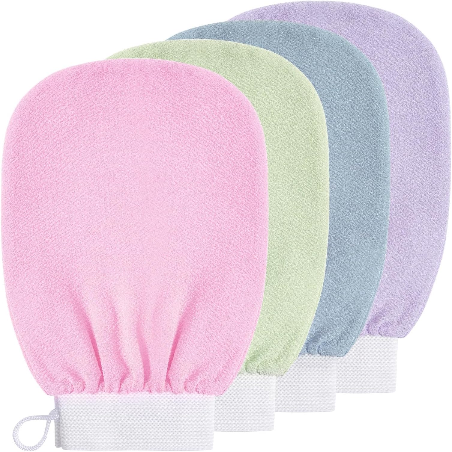 Amazon.com : BiJun Exfoliating Glove Moroccan Kessa Scrub Exfoliating ...