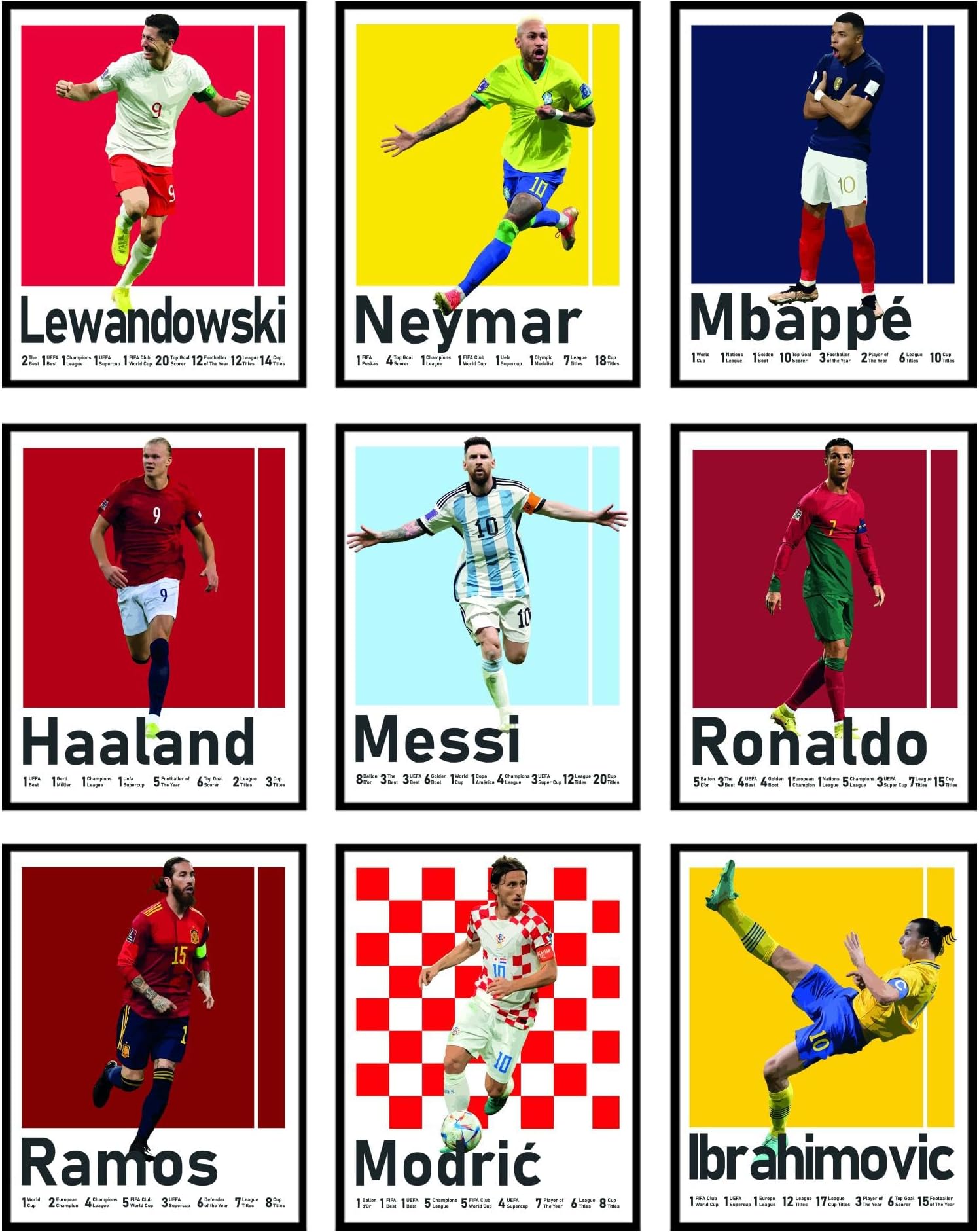 Amazon.com: BigWig Prints Soccer Posters - Soccer Decor for Boys Room ...
