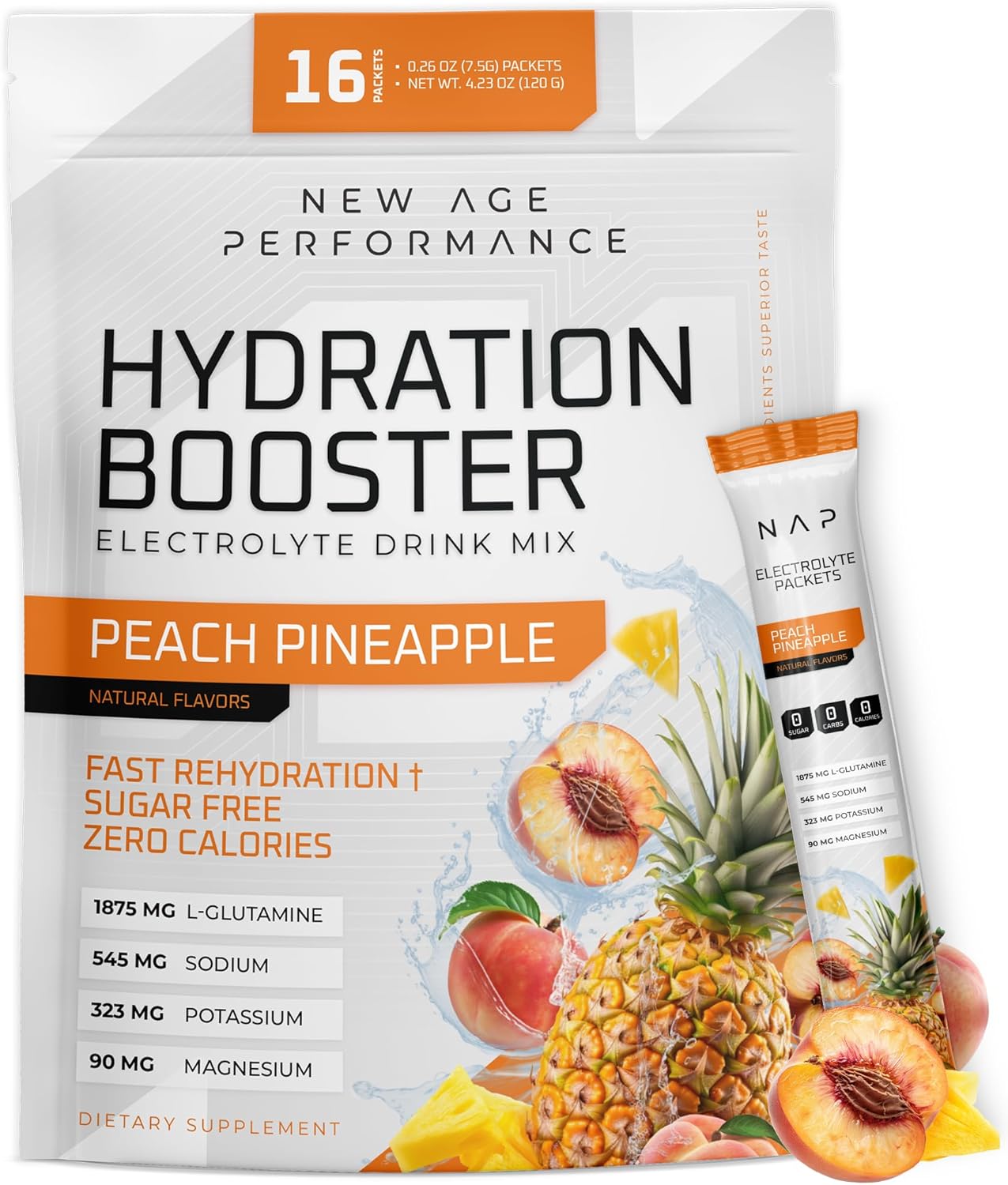 Amazon.com: New Age Hydration Packets, Electrolytes Powder, Liquid ...