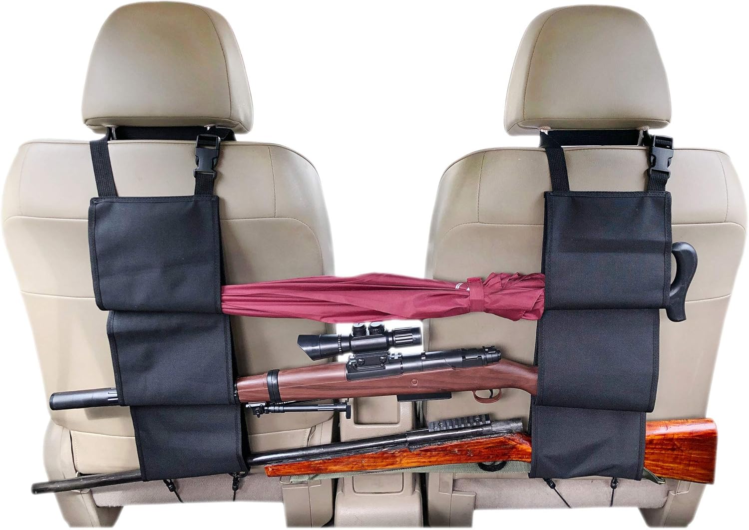 Amazon.com: Truck Gun Rack to Hold 3 Rifles on The Car Concealed Seat ...