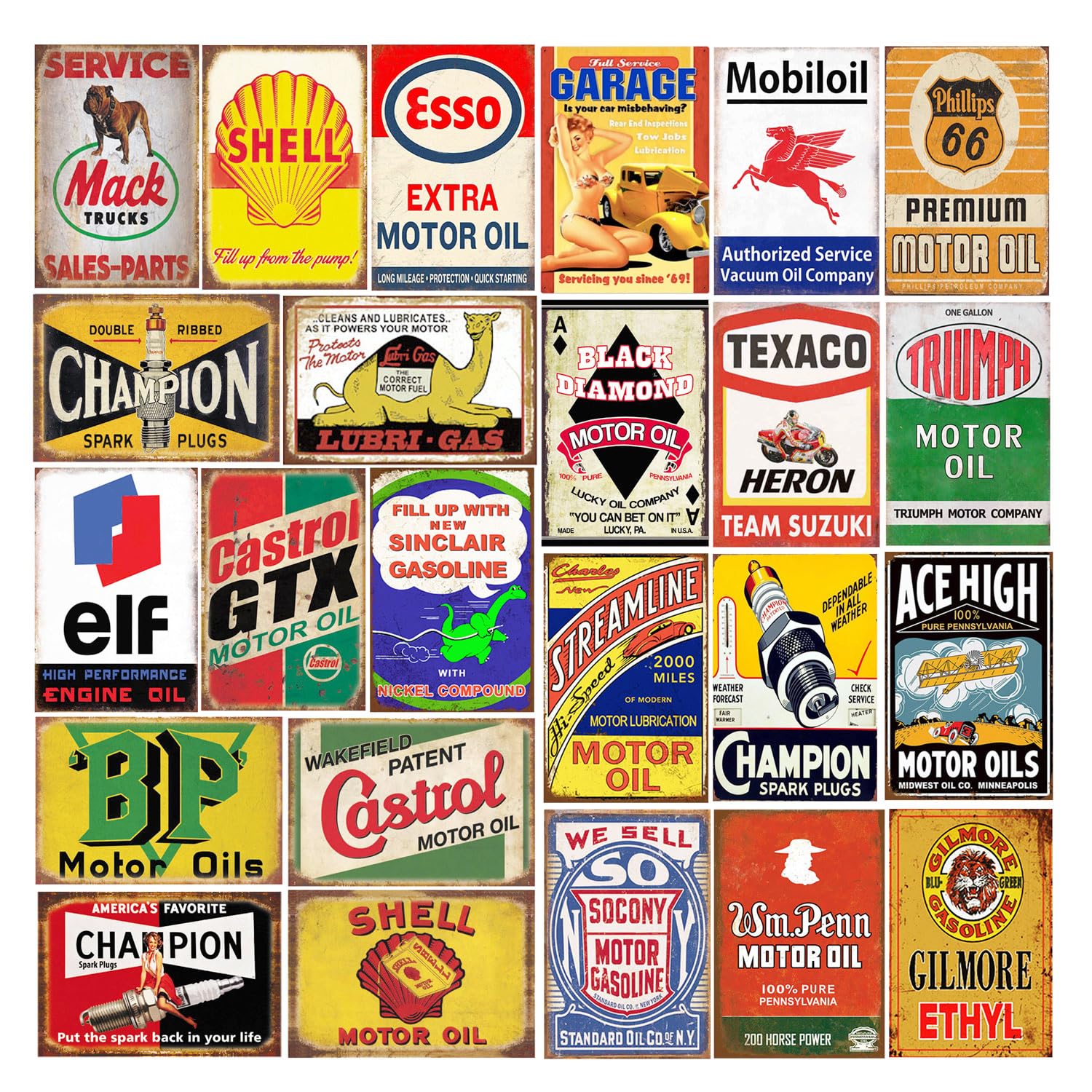 Vintage Tin Signs