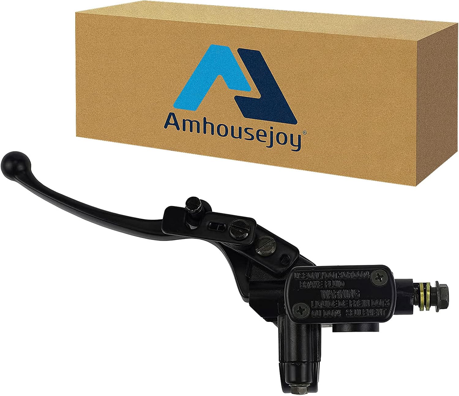 Left Hand Hydraulic Brake Master Cylinder with Handle Lever Fit for ...