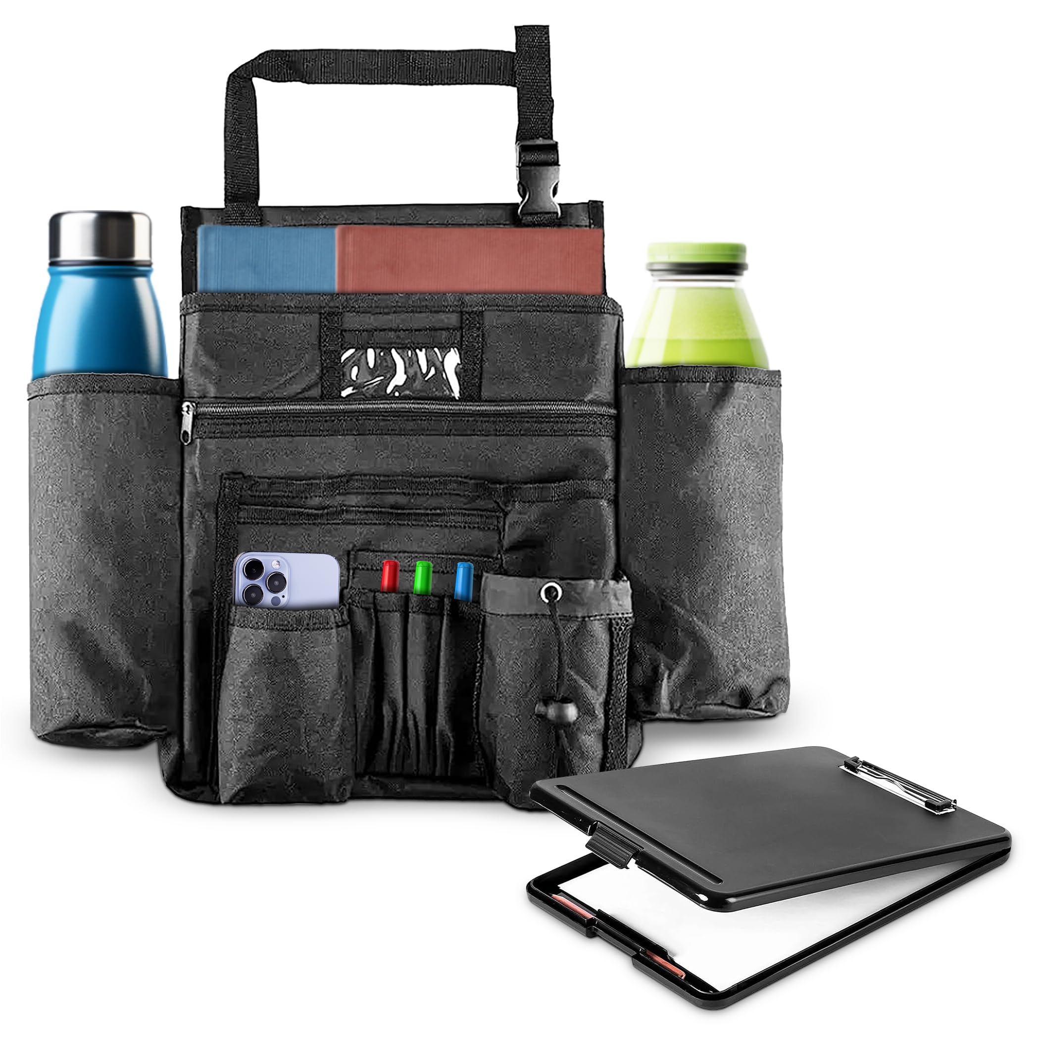 Amazon.com: Front Seat Car Organizer-Car File Organizer-Passenger Seat ...