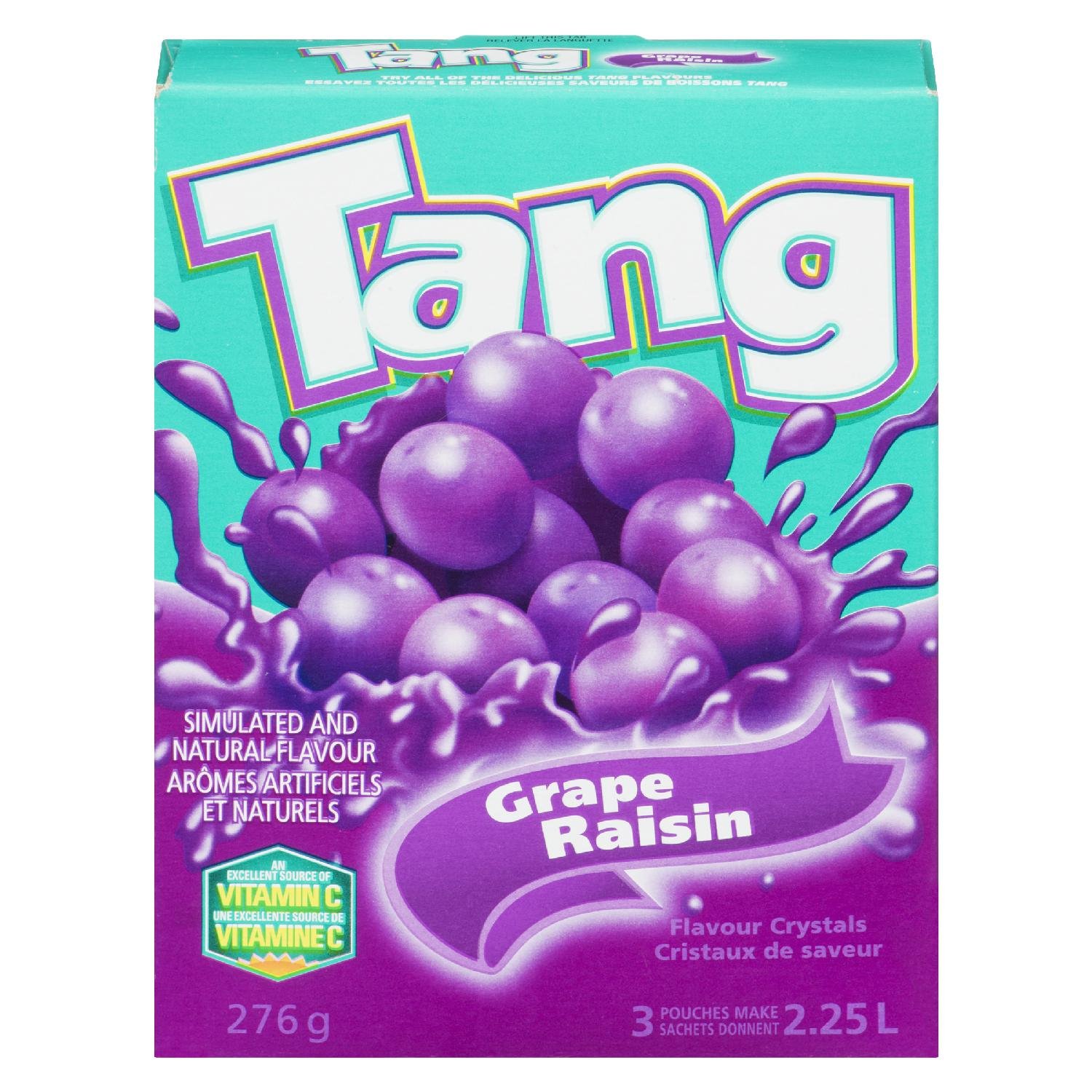 Tang Grape Powdered Drink Mix, 276g (20 Boxes of 3 Pouches) : Amazon.ca ...
