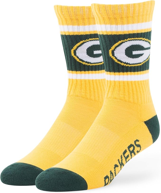 Amazon.com : NFL Green Bay Packers Men's '47 Duster Casual Dress Crew ...