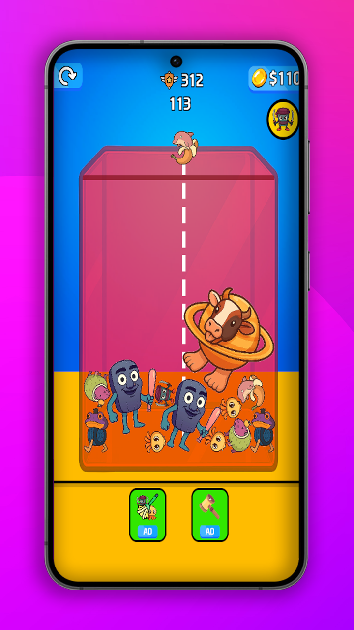 Brainrot Merge Drop Puzzle | Meme Characters Puzzle Game for Phones ...