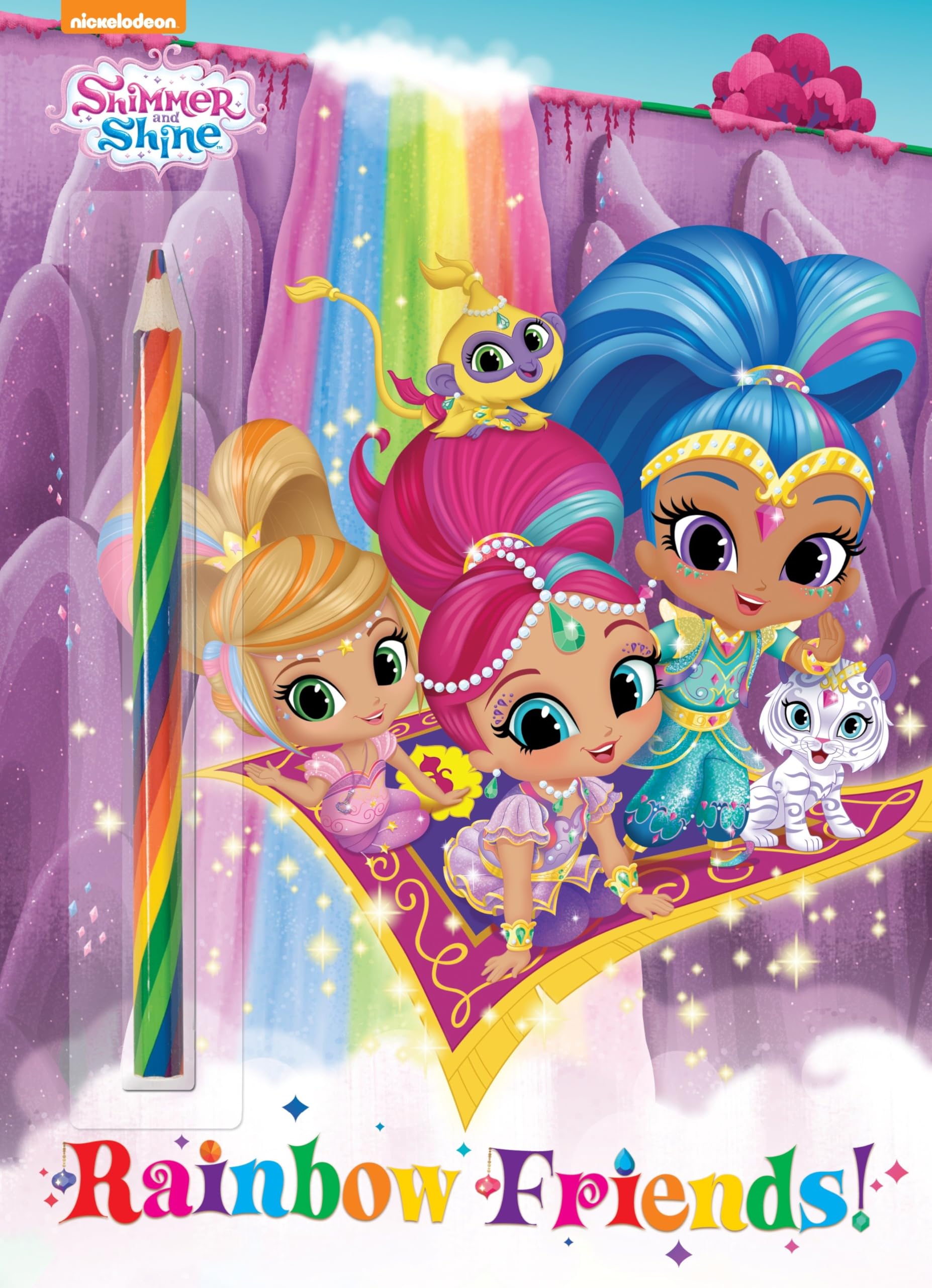 Rainbow Friends! (Shimmer and Shine): Golden Books, Aikins, Dave ...