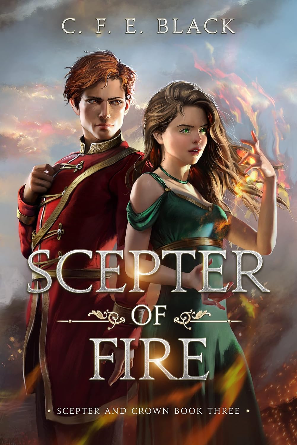 Amazon.com: Scepter of Fire: Scepter and Crown Book Three eBook : Black ...