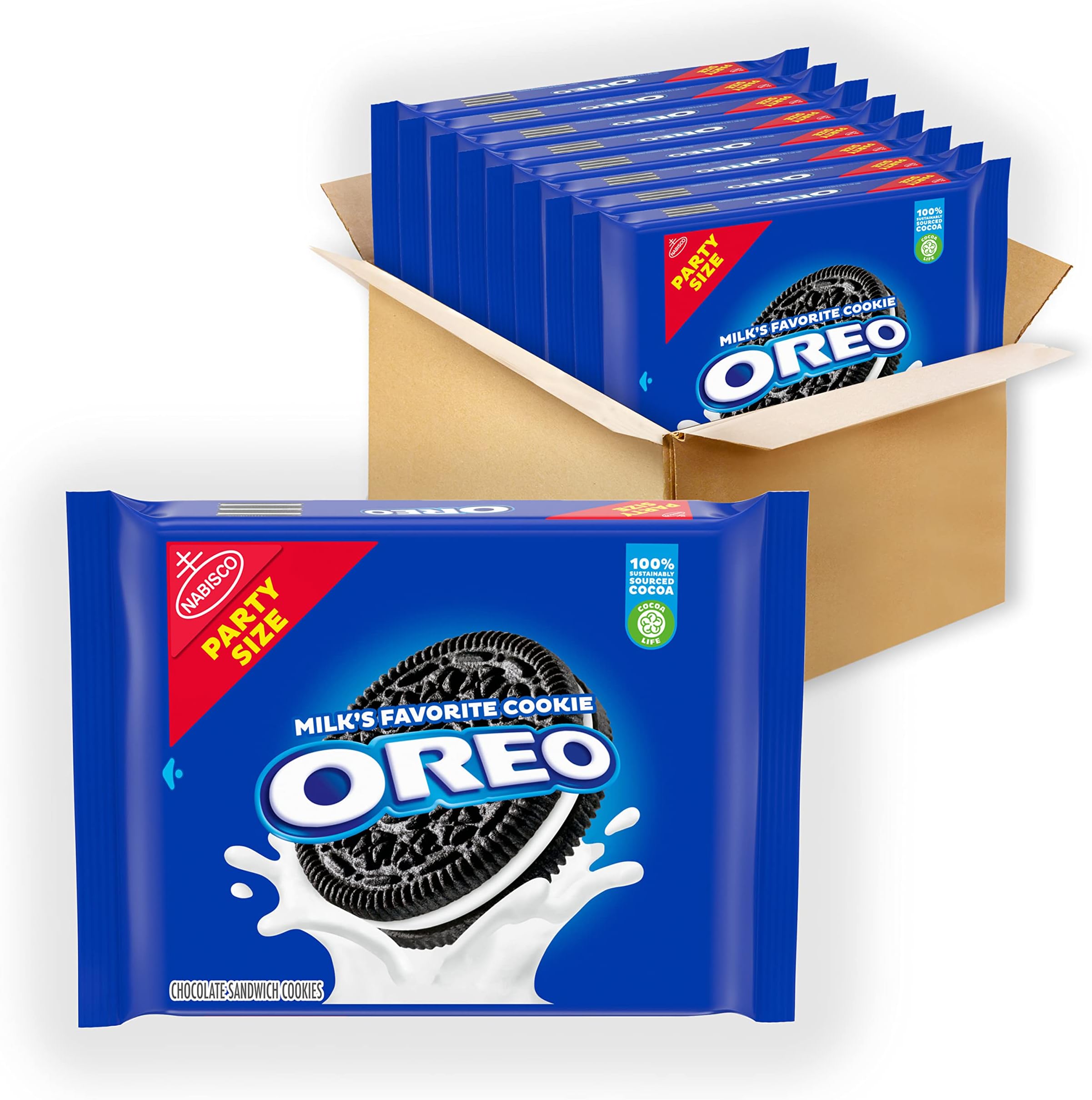 Amazon.com: OREO Chocolate Sandwich Cookies, 6 Snack Packs (4 Cookies ...