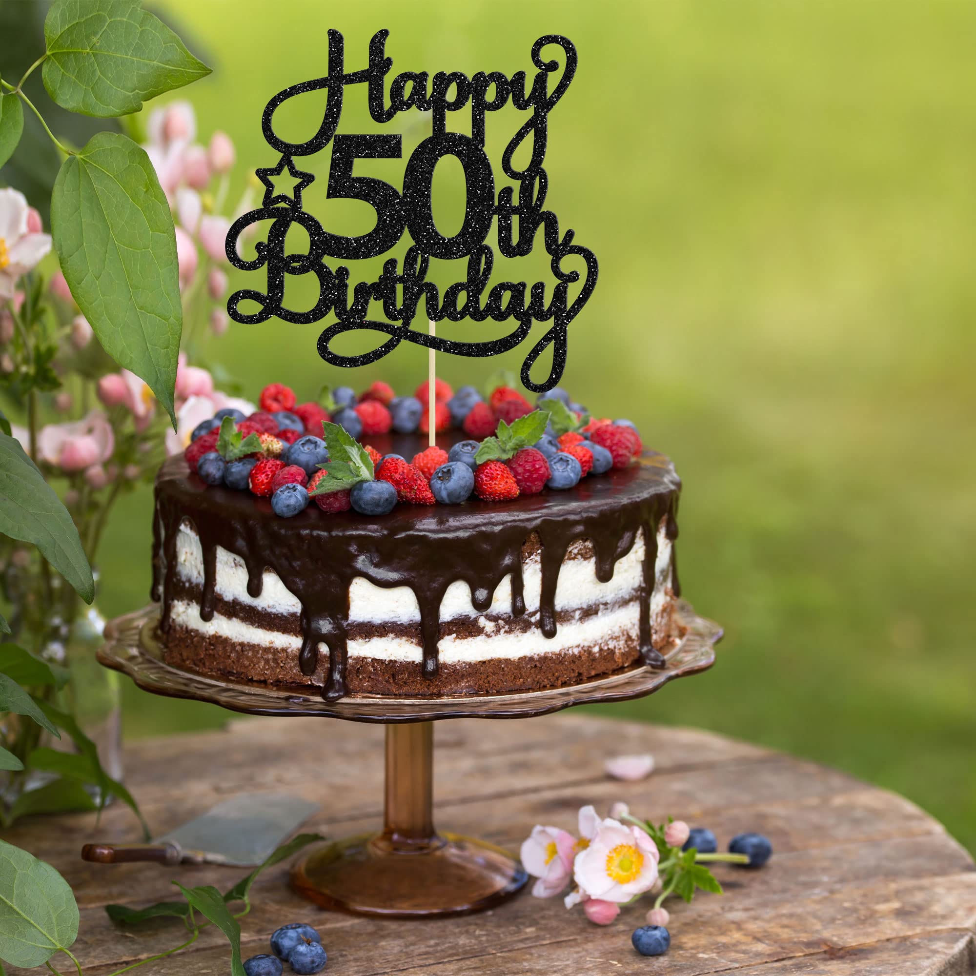 50 Cake Topper For Women Buy Rose Gold Still Fabulous At Fifty Cake ...