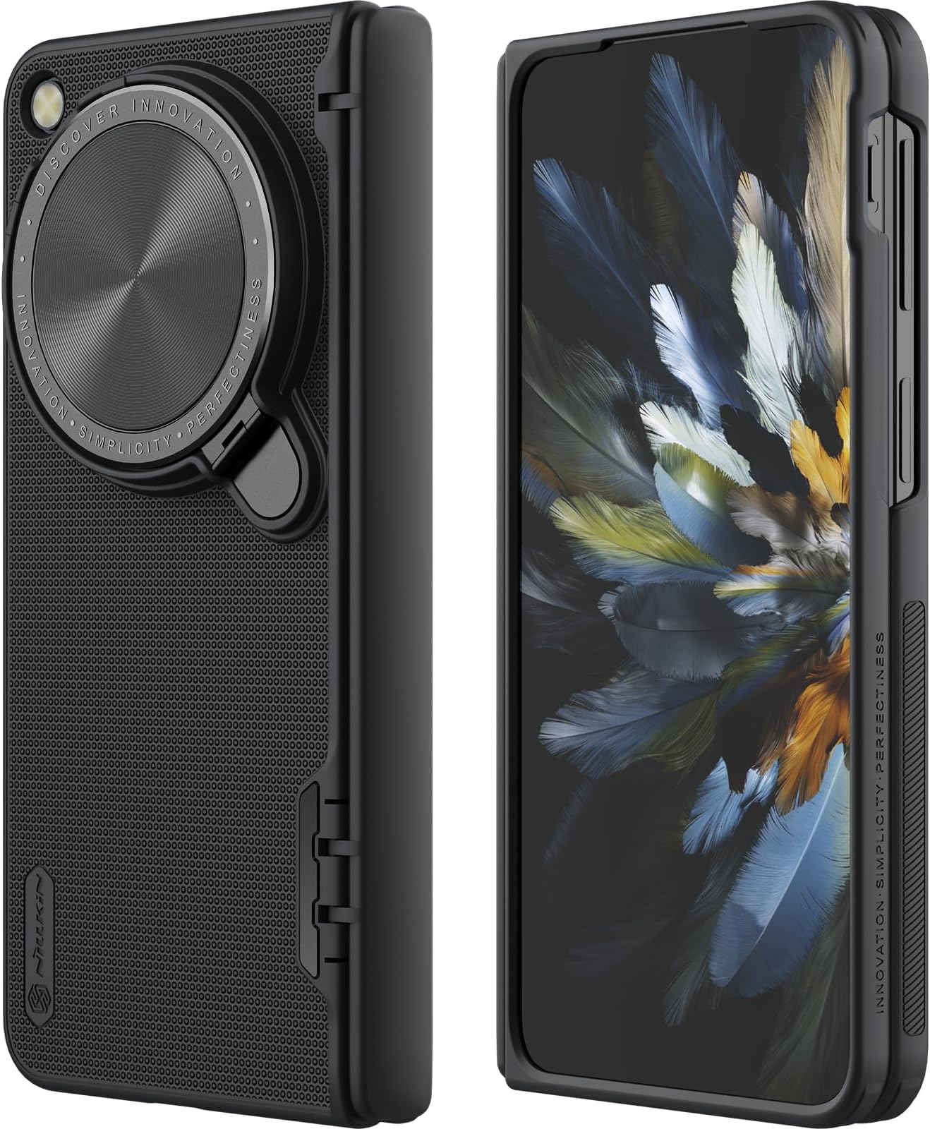 Amazon.com: Nillkin for OnePlus Open Case with Camera Cover, [Hinge ...