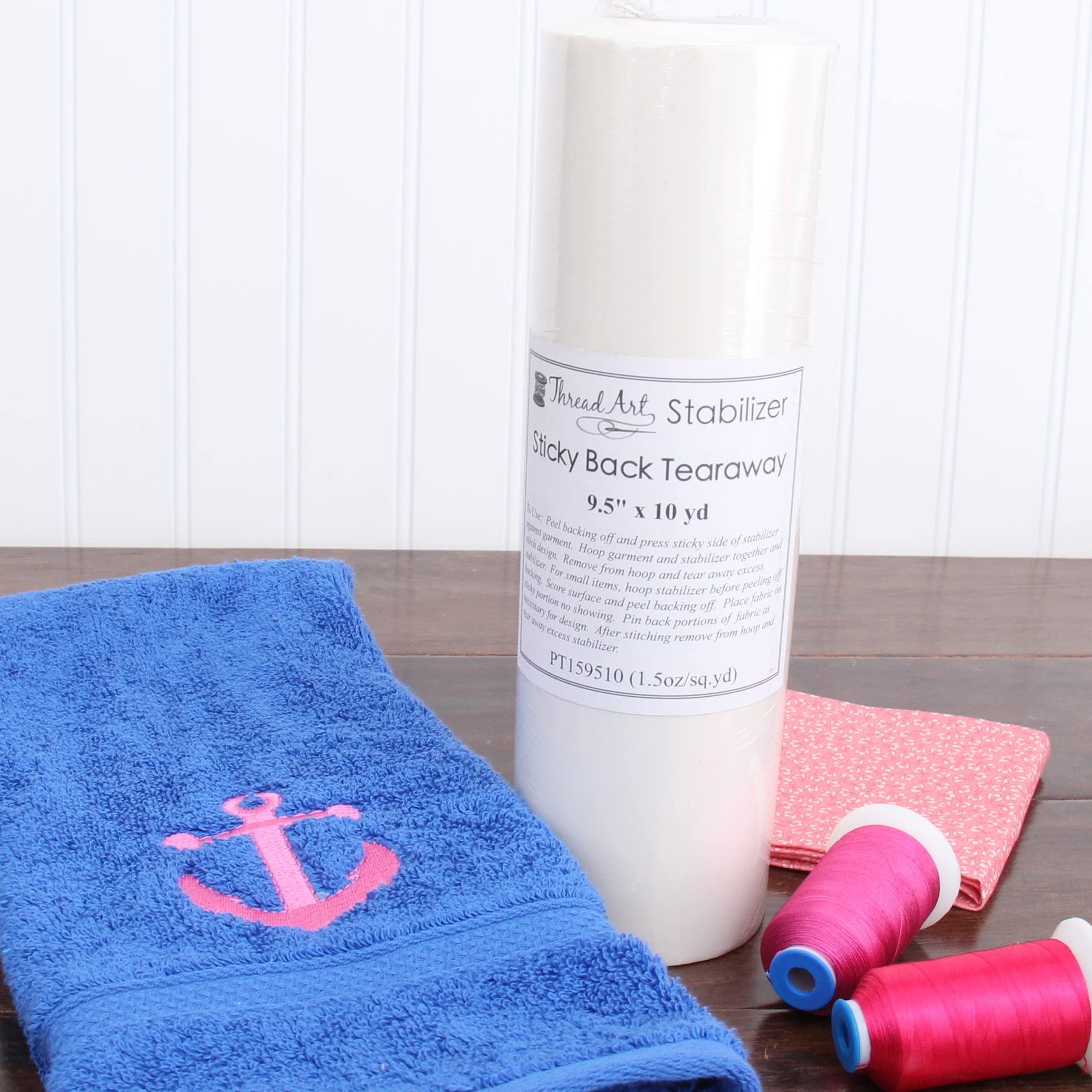 Amazon.com: Sticky Back Tearaway Stabilizer Roll - 9.5"x10yd