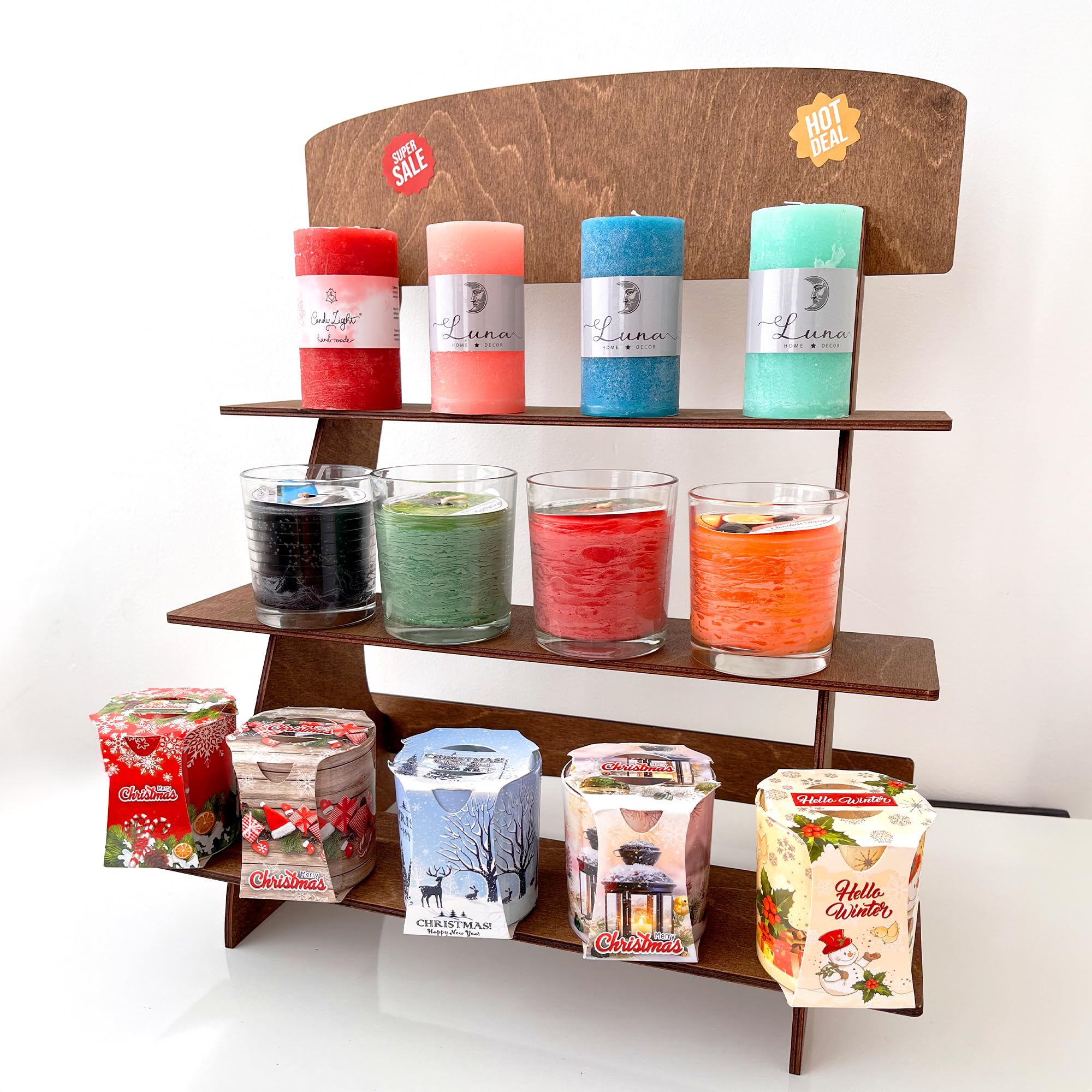 Wooden Craft Show Displays Marolen Portable Table Booth Display