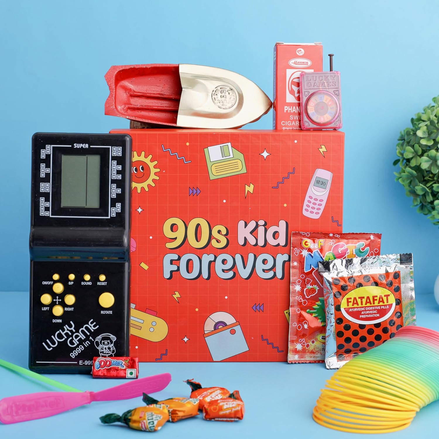 Oye Happy - 90s Premium Hamper – Ultimate Retro Nostalgia Gift Box with ...