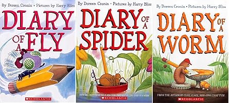 Bug Diaries Set (3 Books) : Diary of a Worm / Diary of a Spider / Diary ...