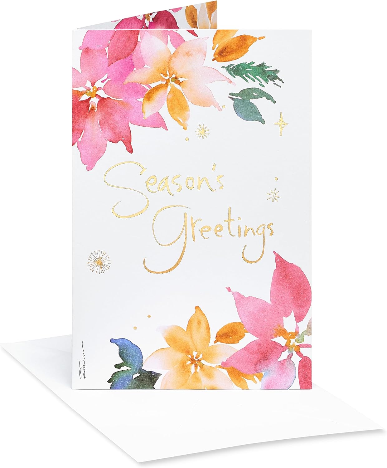 Amazon.com : American Greetings Deluxe Blank Christmas Cards Boxed with ...