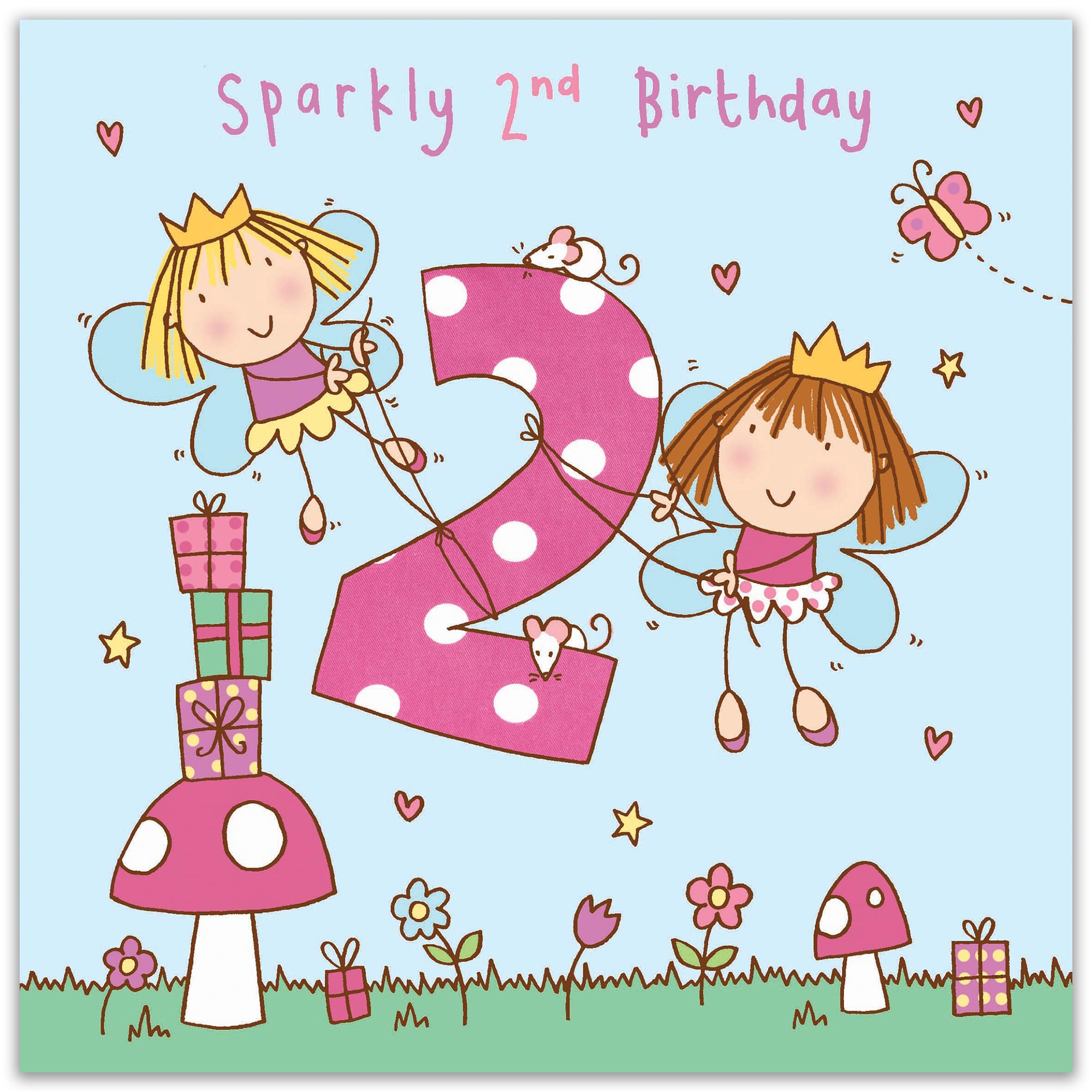 2 Year Old Birthday Card