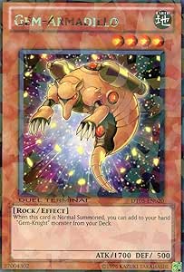 Amazon.com: Yu-Gi-Oh! - Gem-Armadillo (DT05-EN020) - Duel Terminal 5-1st Edition - Rare : Toys ...