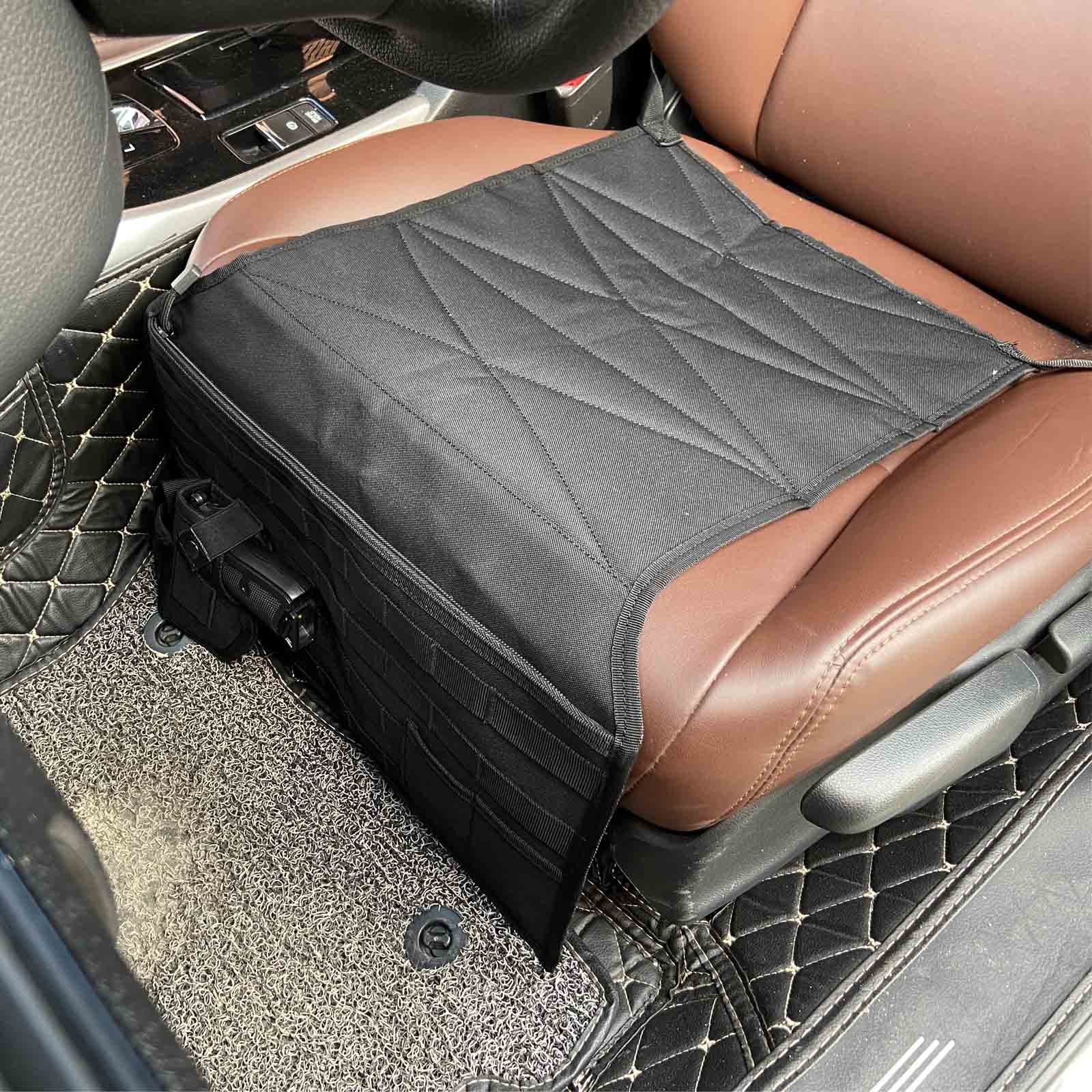Buy Tactical Seat Covers Car Holster Molle Panel with Zipper Pocket ...