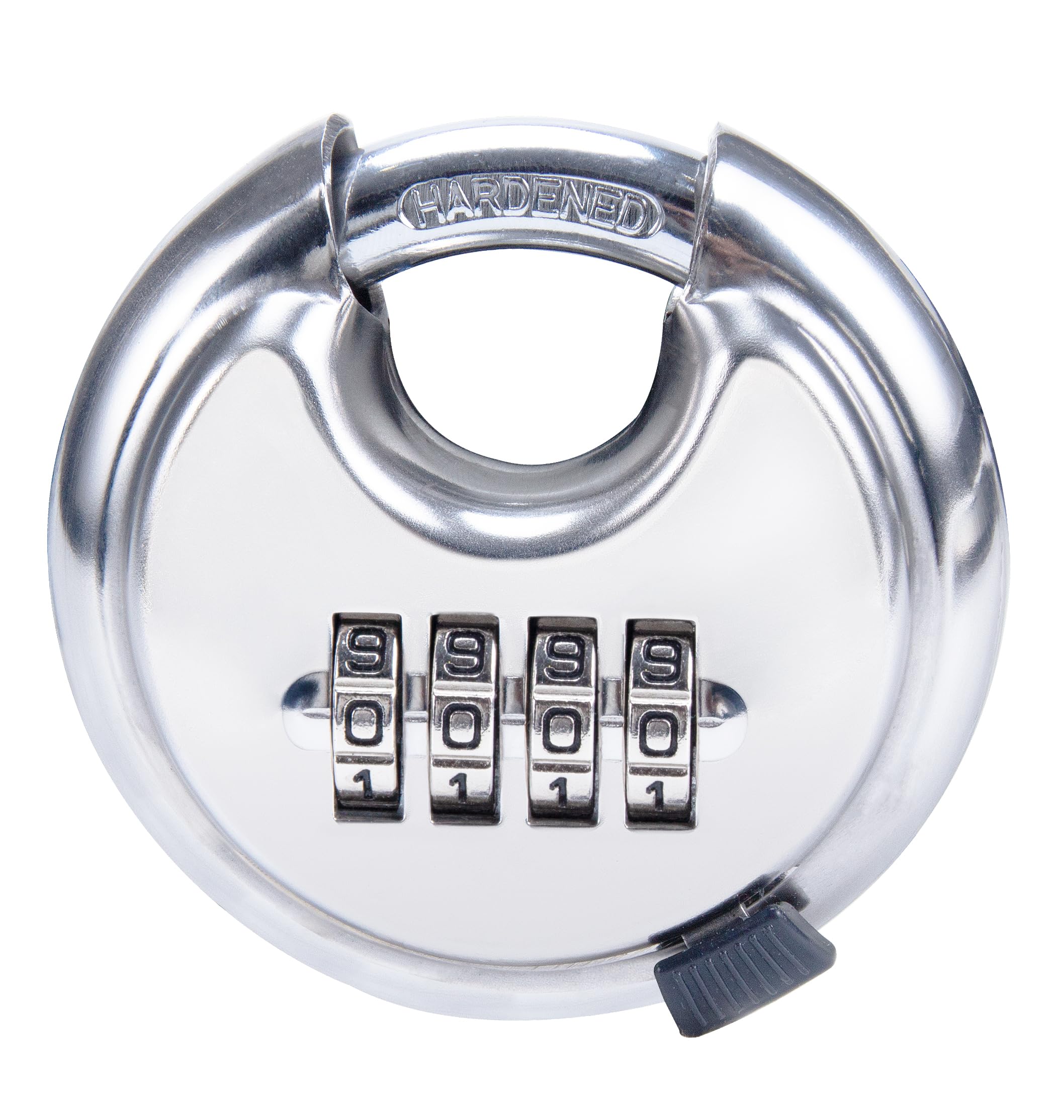 Snapklik.com : Combination Lock Steel Disc Lock, 3/8 Inch Shackle 70mm ...