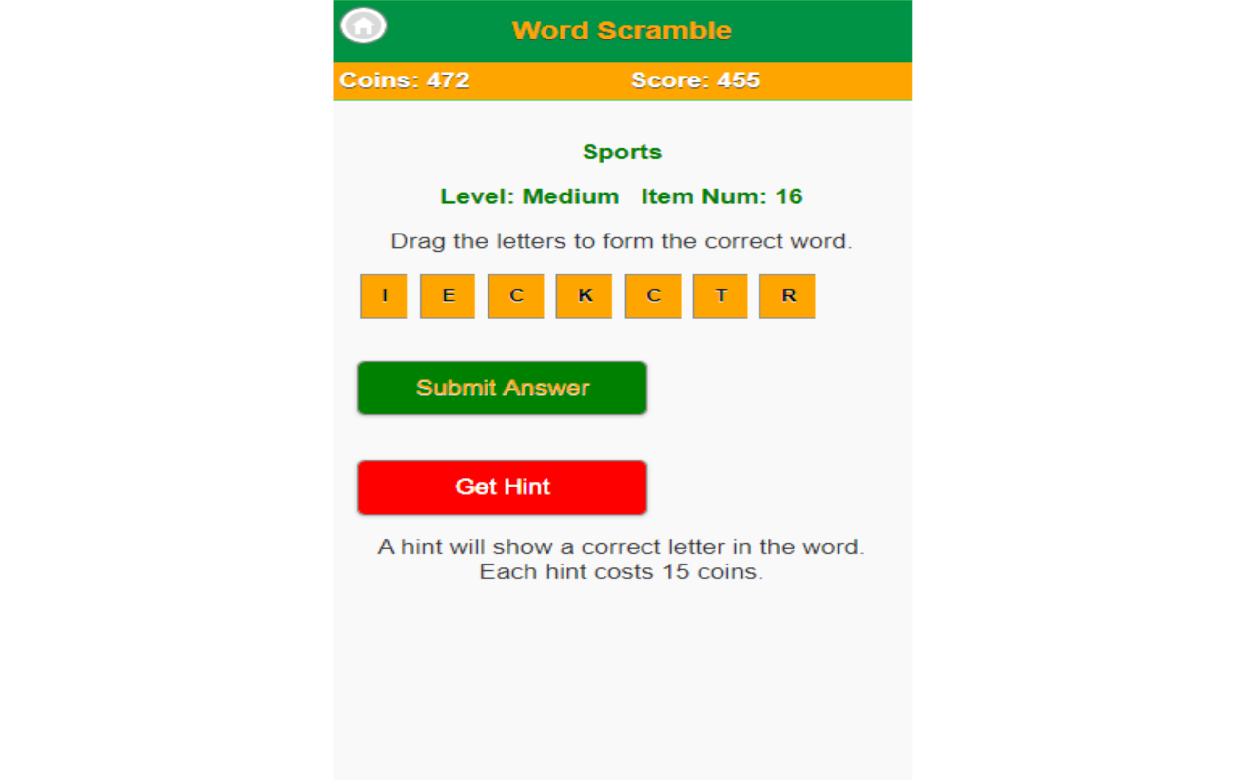 Word Scramble Game - App on Amazon Appstore