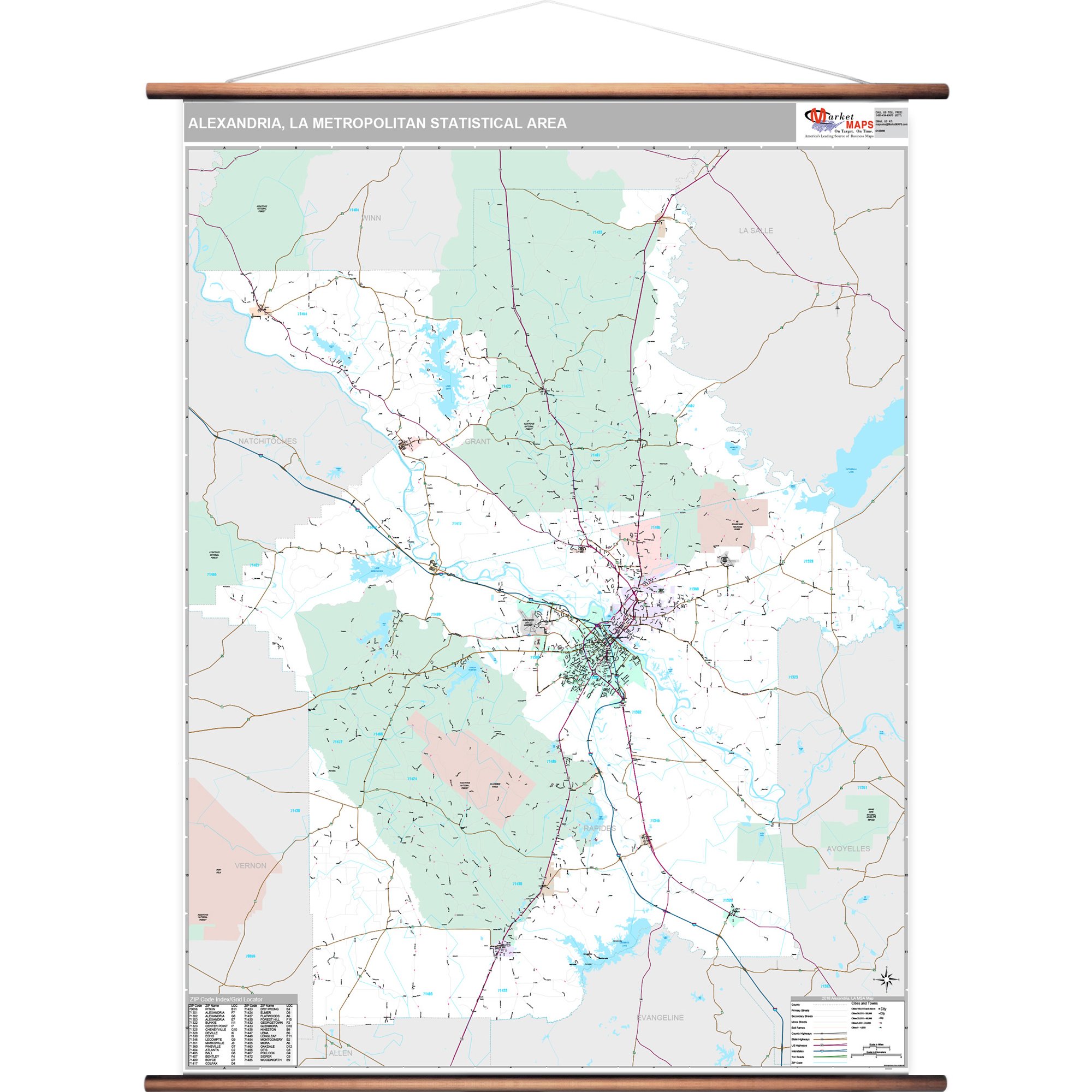 Alexandria Zip Code Map Tutorial Gallery | Documentation