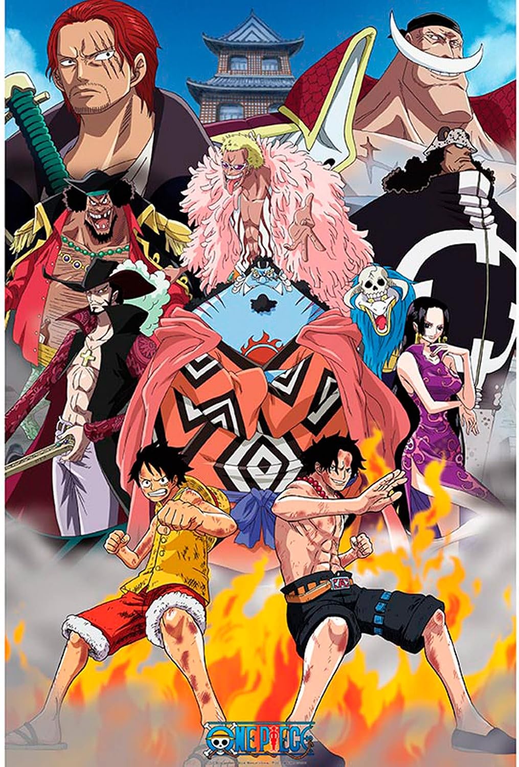 GB eye One Piece Ace Sabo Luffy 61 x 91.5cm Maxi Poster : Amazon.co.uk ...