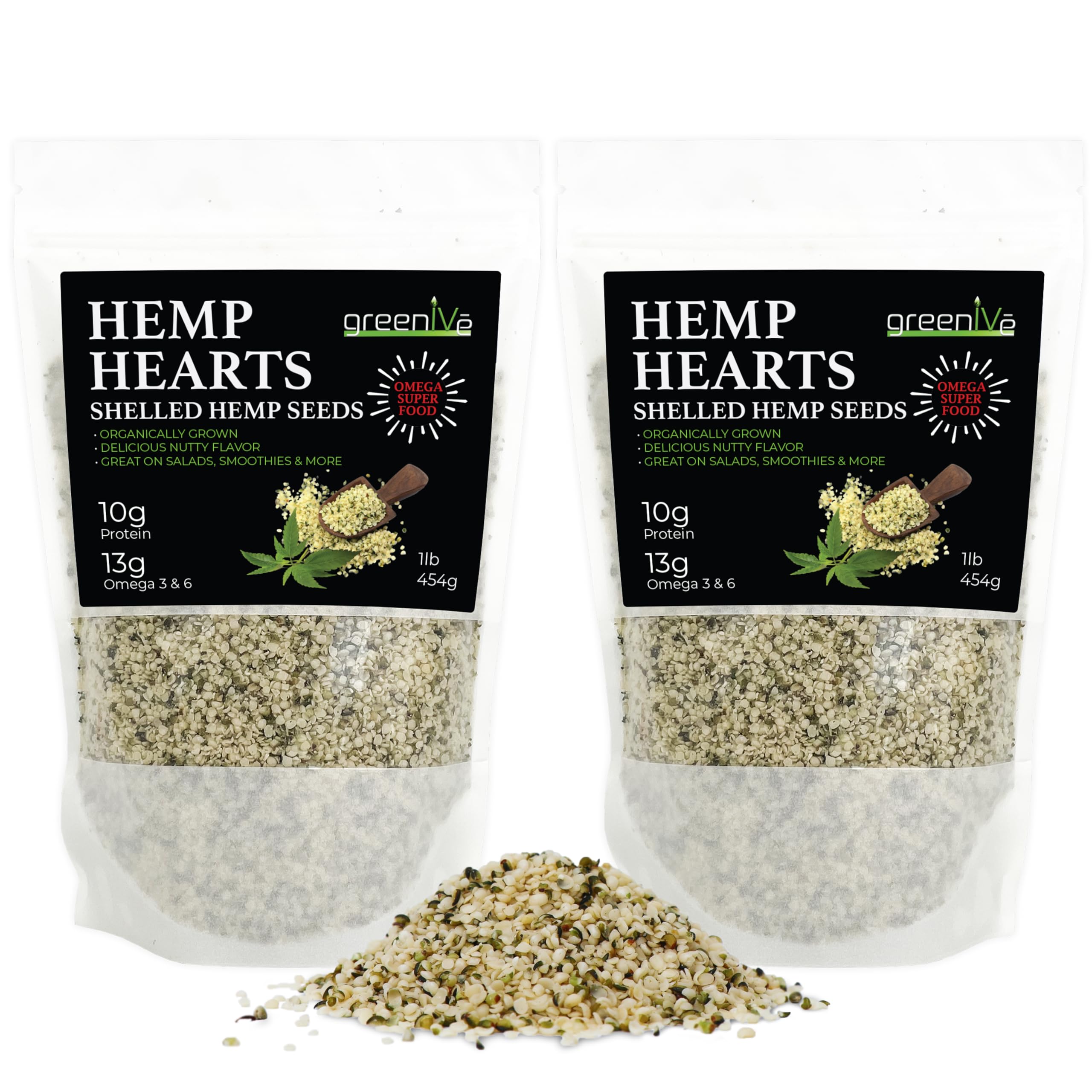 Snapklik.com : GreenIVe Organiclly Grown Hemp Hearts Hulled Hemp Plant ...