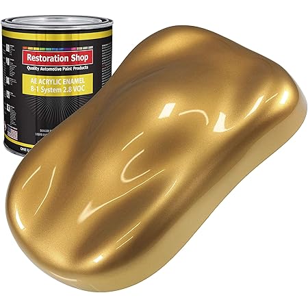 Amazon.com: Restoration Shop - Anniversary Gold Metallic Acrylic Enamel ...