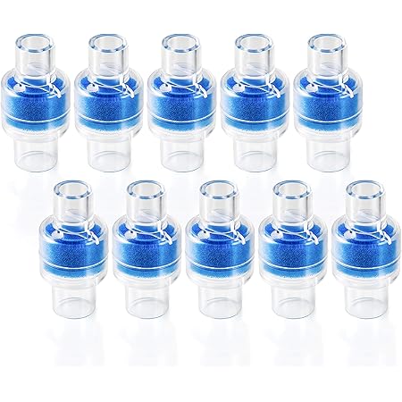 Amazon.com: Nispira HME Heat Moisture Exchanger Filter in-Line ...