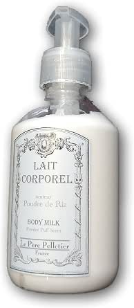 Père Pelletier lait corporel poudre de riz 250ml : Amazon.fr: Gros ...