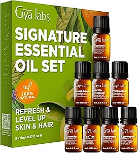 Amazon.com: Gya Labs Signature Essential Oil Set, Essential Oils for ...
