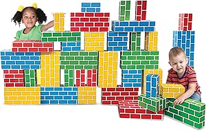 Teacher Created Resources Heavy-Duty Cardboard Building Blocks – 40 ...