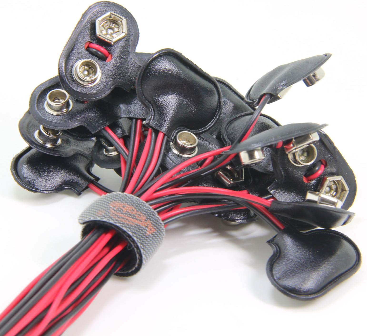 Amazon.com: 9V Battery Connector, Ancable 20-Pack T Type 9 Volt Battery ...