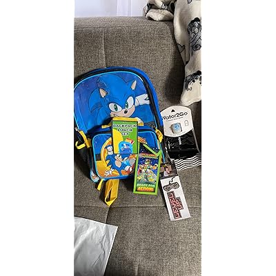 Buy Sonic Toys Sonic the Hedgehog School Supplies Bundle Sonic Bags for ...