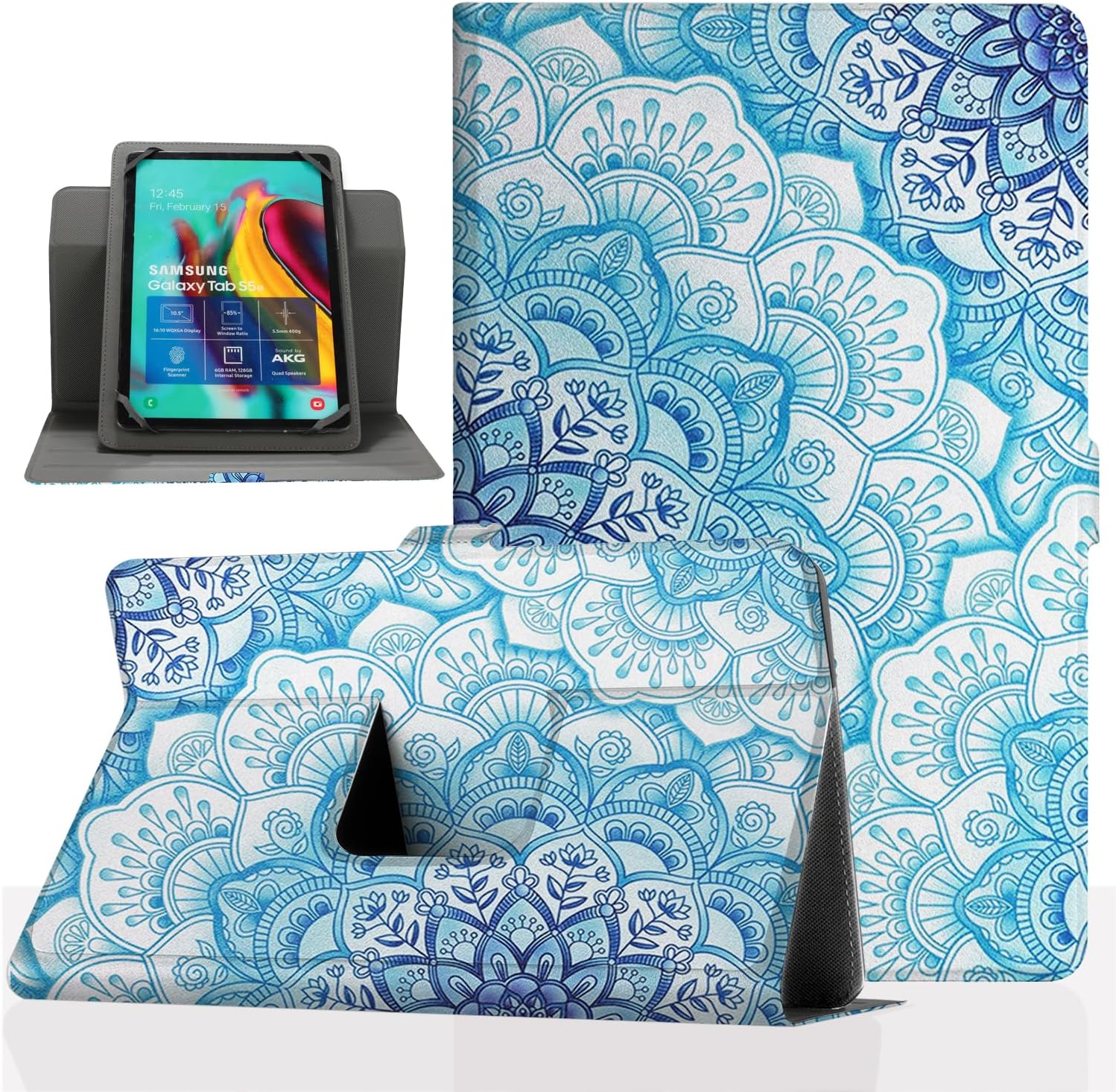 Amazon.com: Phondazvi Universal 10 10.1 Inch Android Tablet Case, 360 ...