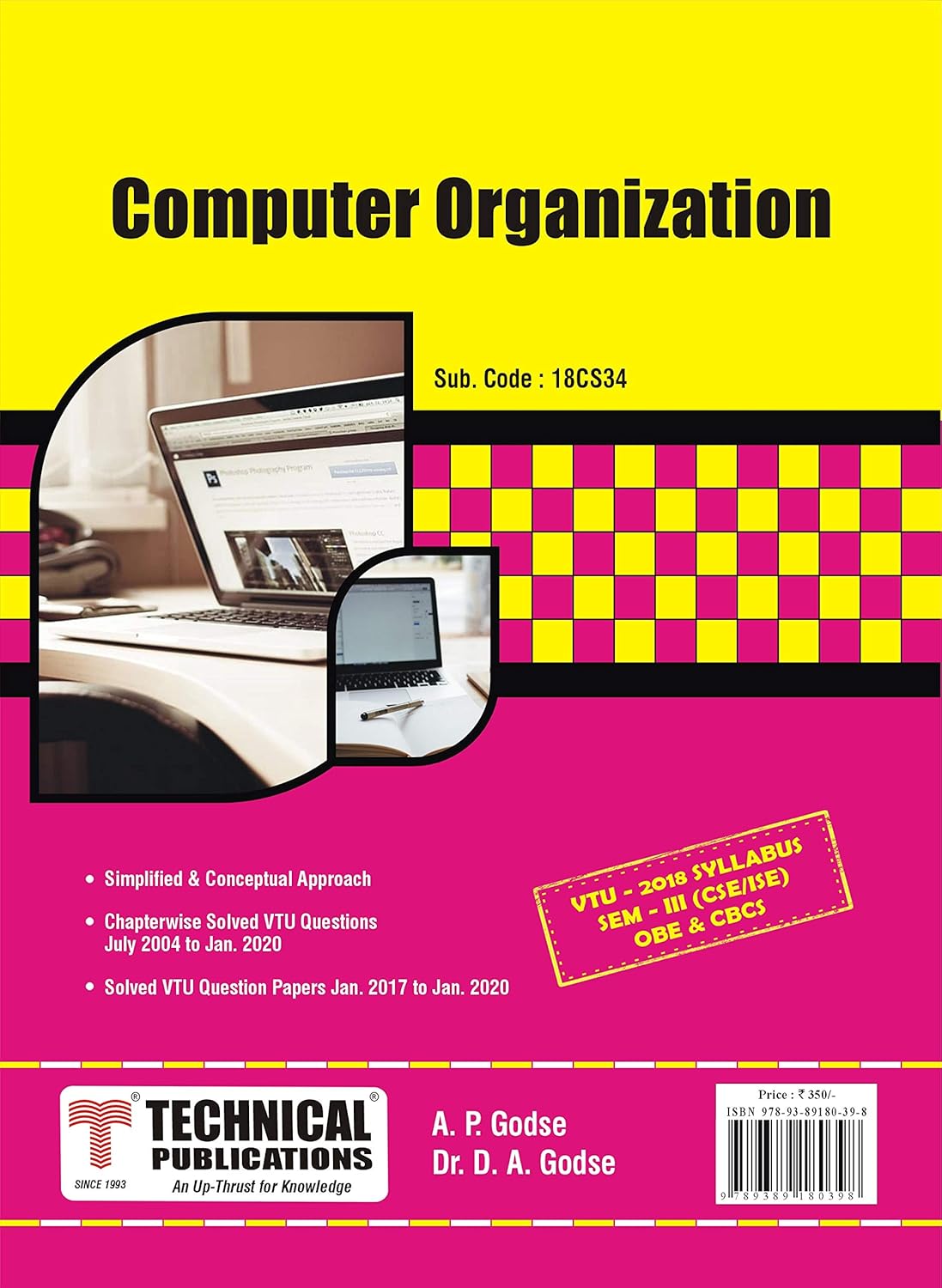 Computer Organization for BE VTU Course 18 OBE & CBCS (III- CSE -18CS34 ...