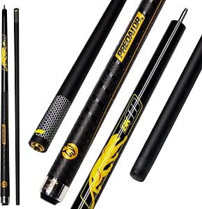 Break Jump Billiard Cue - 3-Piece Carbon Fiber Pool Stick｜13mm Leather ...