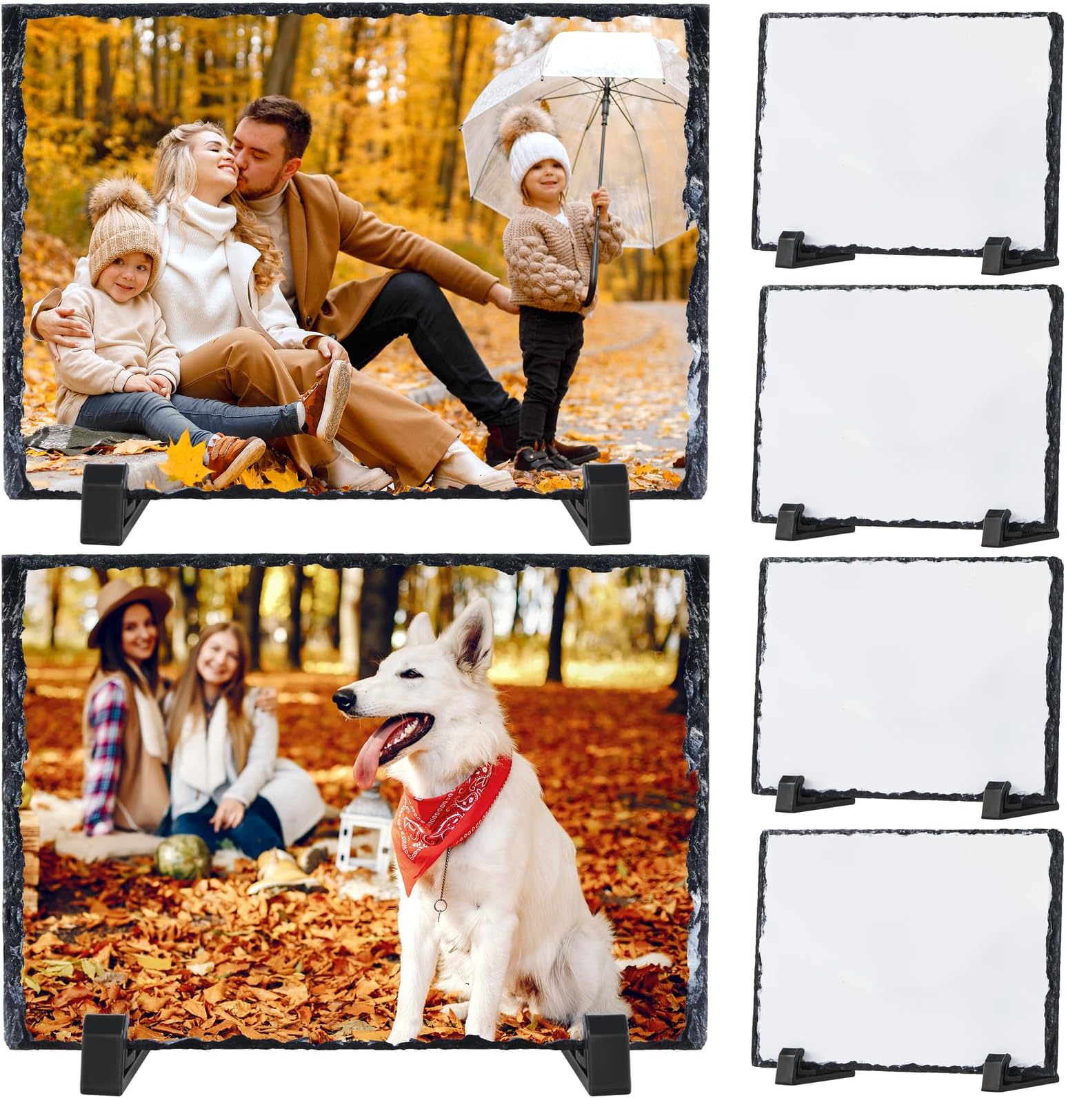 Amazon.com: CACASO 6 Pcs Sublimation Slate Blanks,Sublimation Blank ...