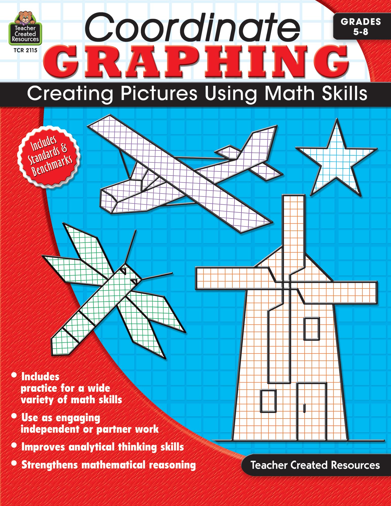 Coordinate Graphing: Creating Pictures Using Math Skills, Grades 5-8 ...